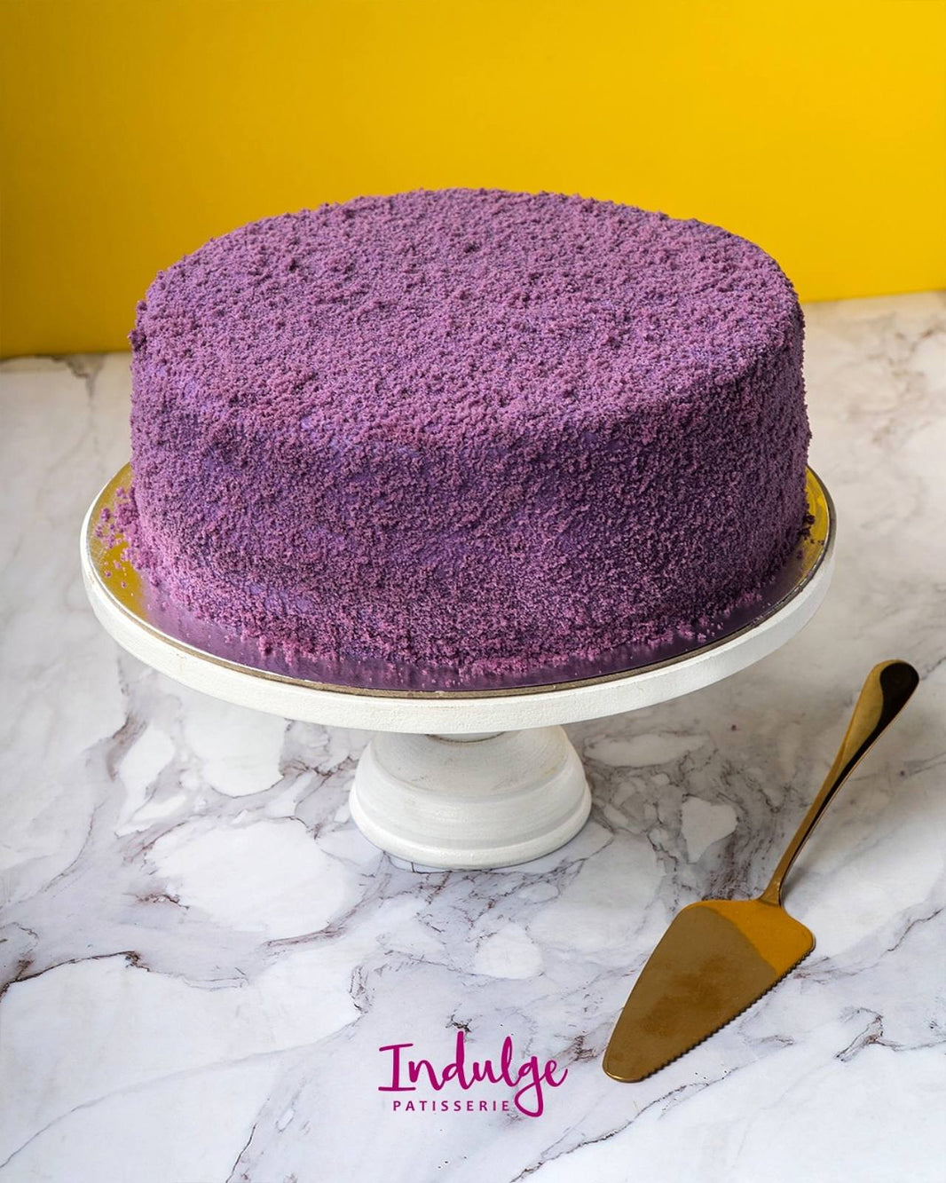 Ube Cake – Indulge Patisserie PH
